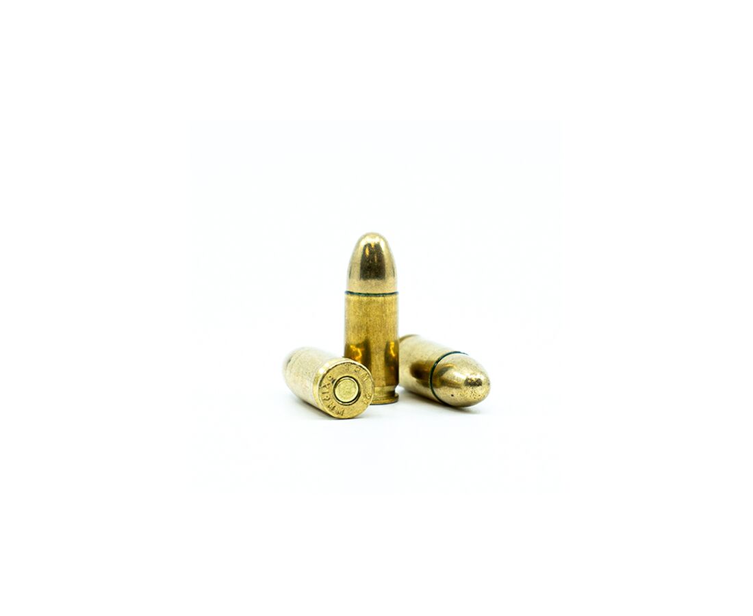 Handgun Ammo :: 9mm Range & Practice 115 grain Turan FMJ by 1000 rounds ...